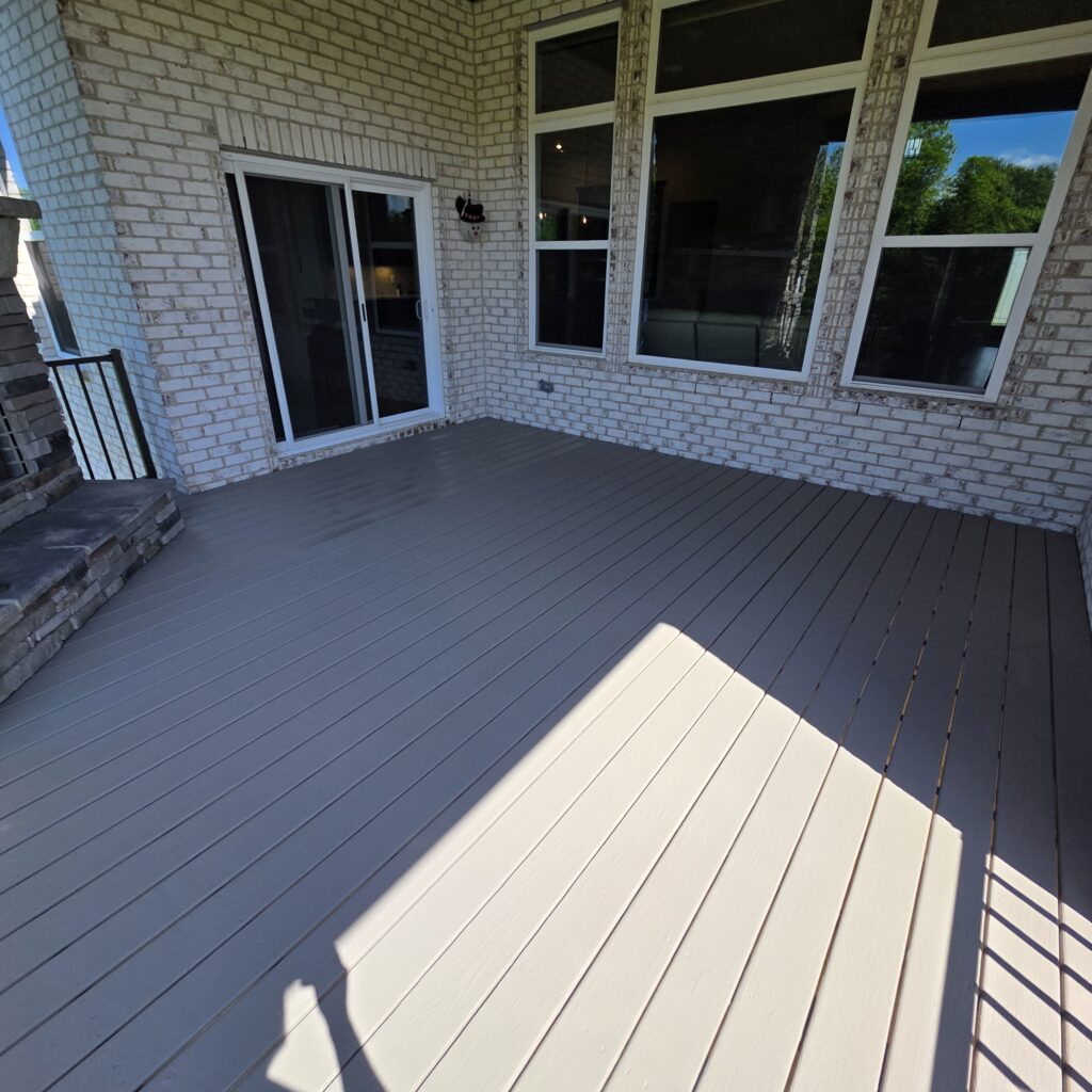 Union KY Deck Painters Armor Encapsulate New Wood Deck in Lifetime Deck ...
