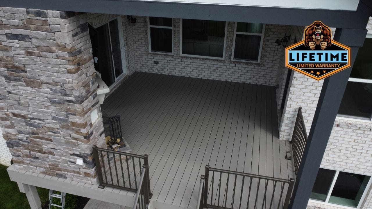 Union KY Deck Painters Armor Encapsulate New Wood Deck in Lifetime Deck ...
